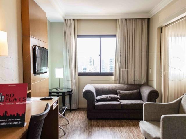 Flat para Aluguel com 1 quartos, 30 m² por R$ 4.600