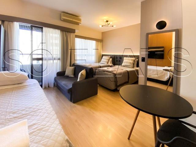 Flat para Aluguel com 1 quartos, 30 m² por R$ 4.800