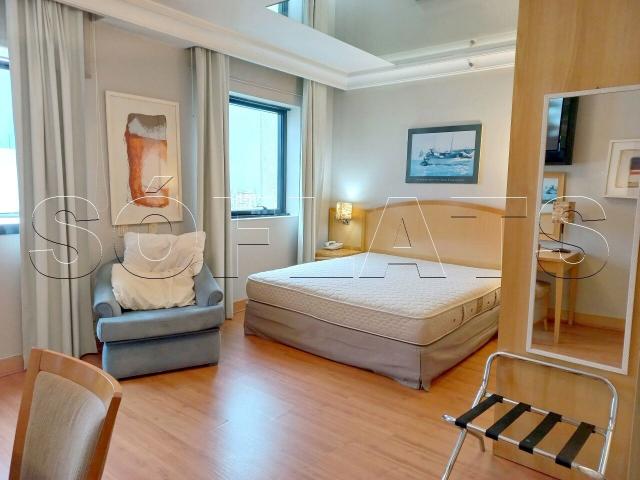 Flat para Aluguel com 1 quartos, 30 m² por R$ 4.000