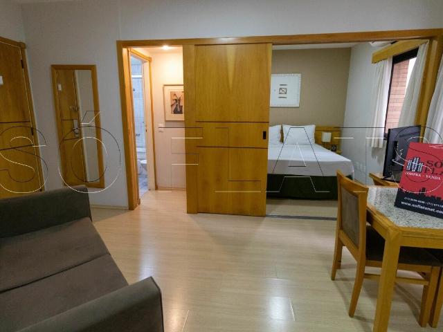 Flat para Aluguel com 1 quartos, 31 m² por R$ 3.000