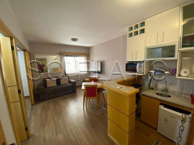 Flat para Aluguel com 1 quartos, 31 m² por R$ 3.000