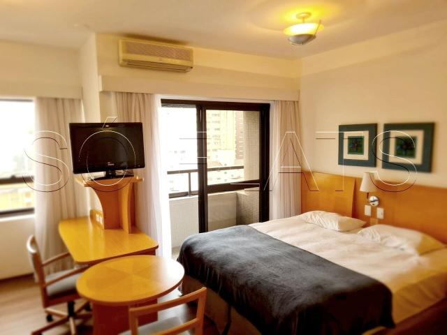 Flat para Aluguel com 1 quartos, 32 m² por R$ 3.000