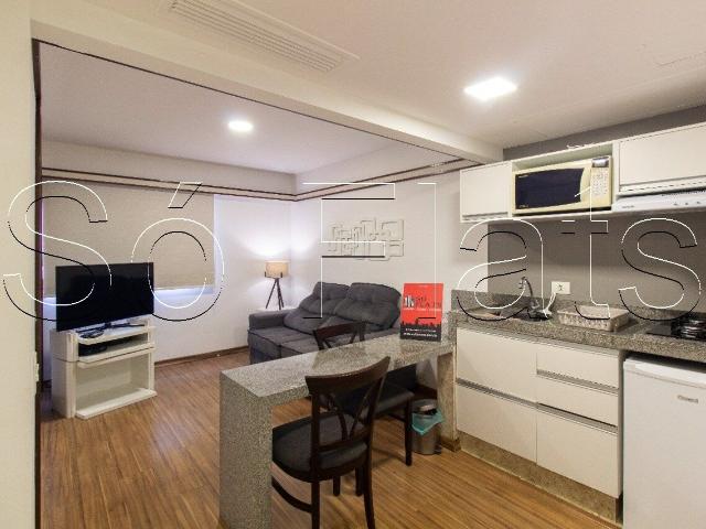 Flat para Aluguel com 1 quartos, 32 m² por R$ 2.555