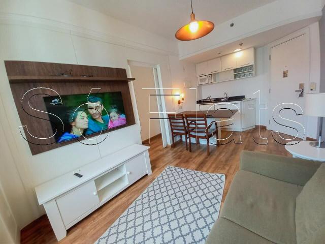Flat para Aluguel com 1 quartos, 33 m² por R$ 3.800