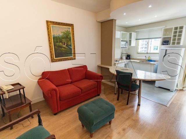 Flat para Aluguel com 1 quartos, 33 m² por R$ 3.450