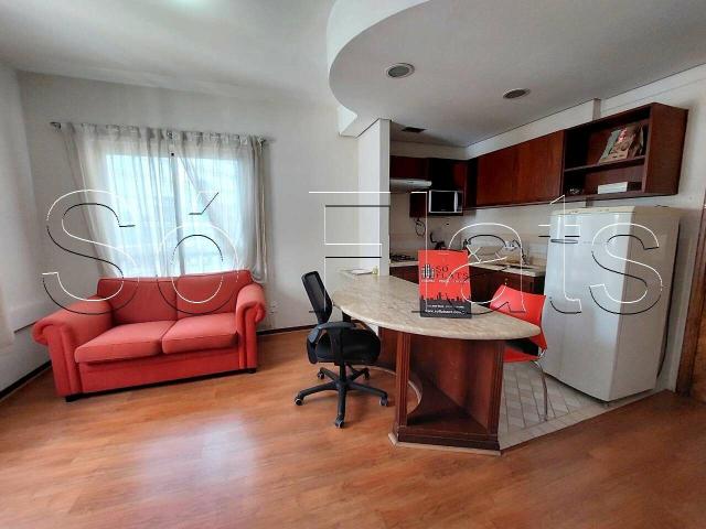 Flat para Aluguel com 1 quartos, 33 m² por R$ 3.450