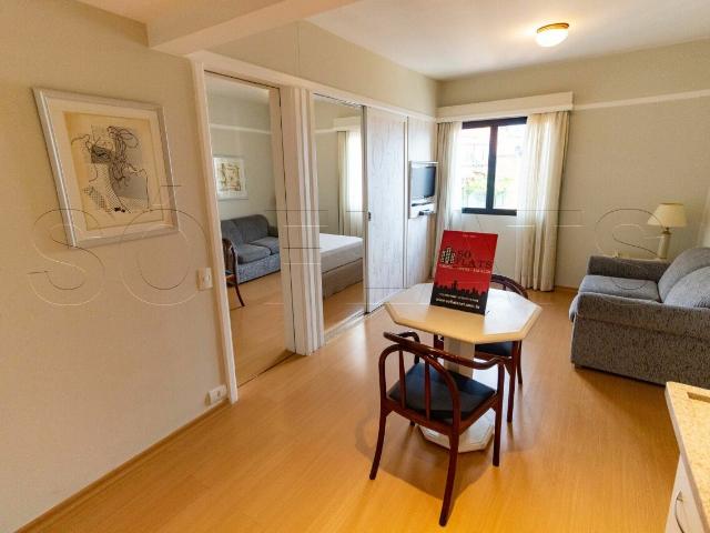 Flat para Aluguel com 1 quartos, 33 m² por R$ 3.466