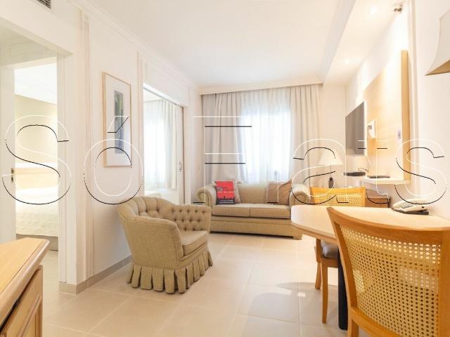 Flat para Aluguel com 1 quartos, 33 m² por R$ 3.150