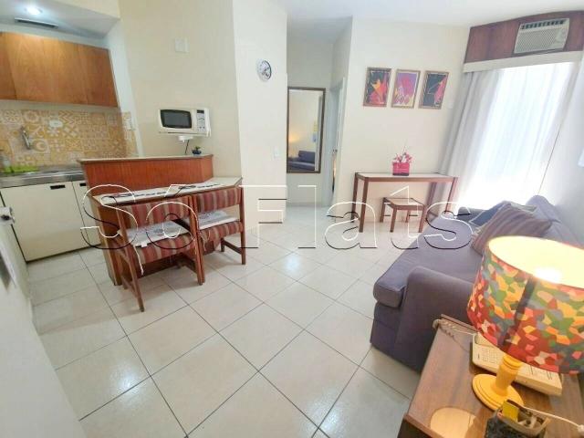 Flat para Aluguel com 1 quartos, 33 m² por R$ 1.850