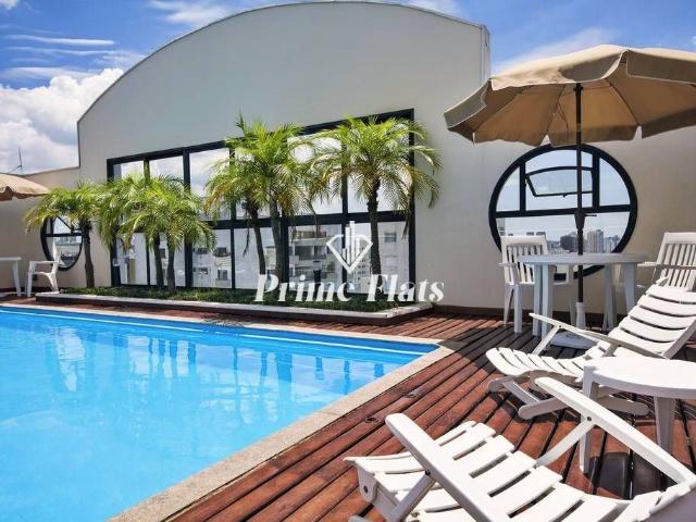 Flat para Aluguel com 1 quartos, 33 m² por R$ 2.600