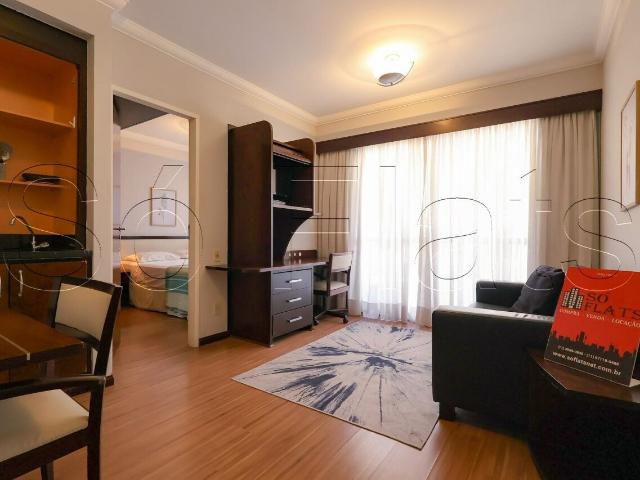 Flat para Aluguel com 1 quartos, 33 m² por R$ 2.386