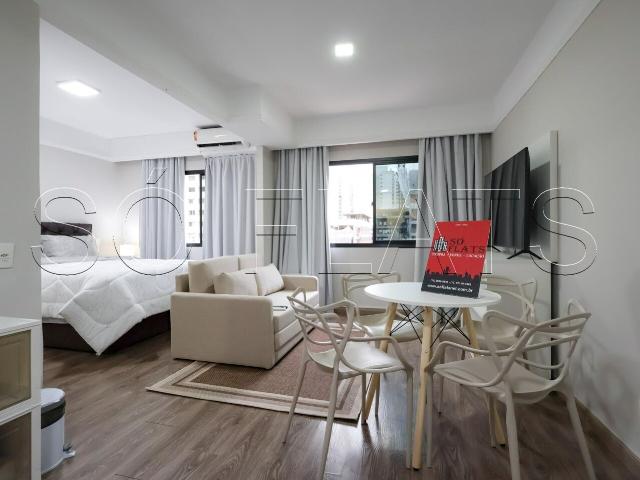 Flat para Aluguel com 1 quartos, 33 m² por R$ 4.000
