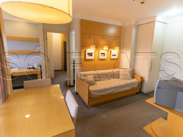 Flat para Aluguel com 1 quartos, 44 m² por R$ 3.697
