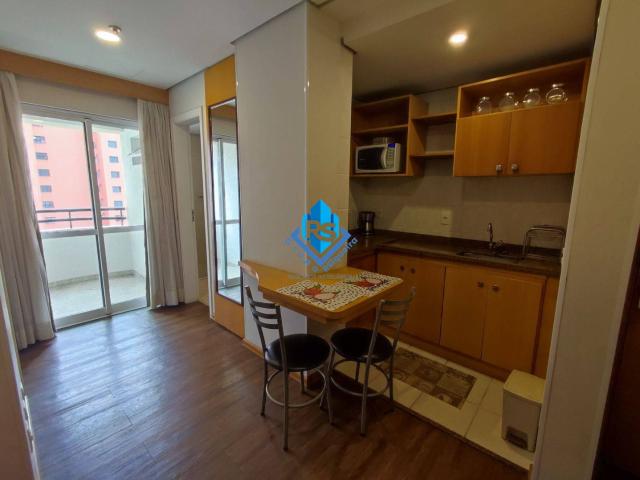Flat para Aluguel com 1 quartos, 44 m² por R$ 1.300