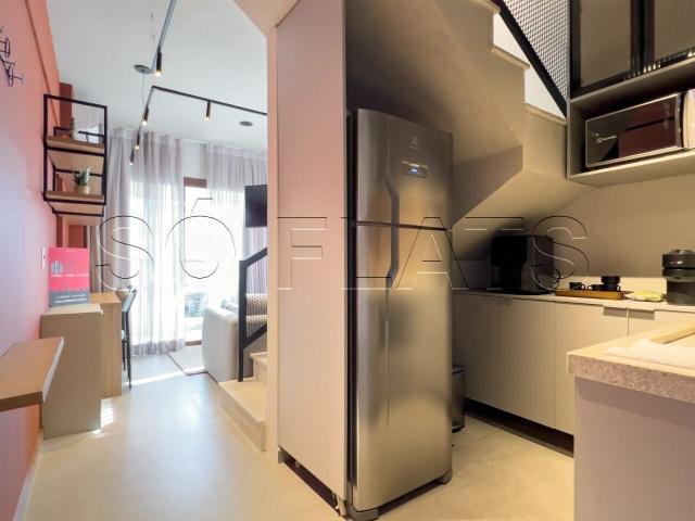 Flat para Aluguel com 1 quartos, 44 m² por R$ 7.300