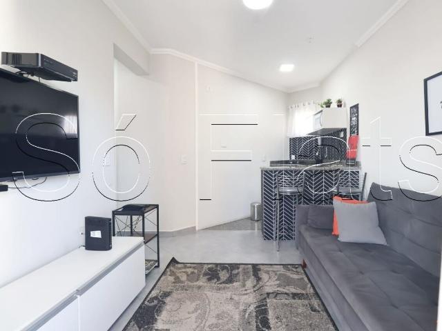 Flat para Aluguel com 1 quartos, 45 m² por R$ 3.500