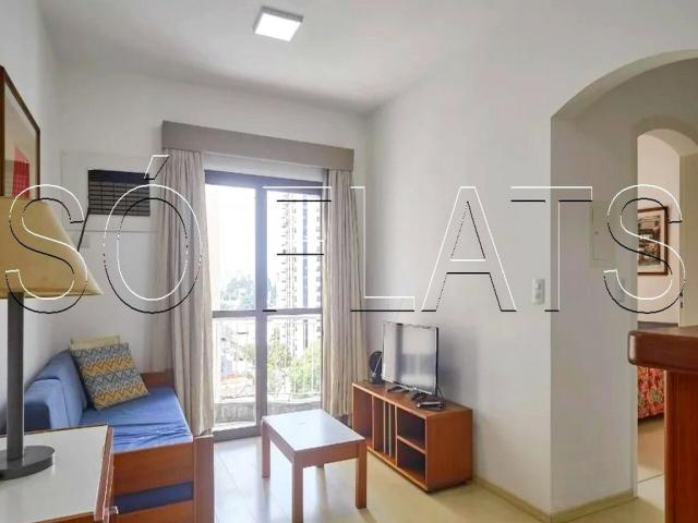 Flat para Aluguel com 1 quartos, 45 m² por R$ 3.600