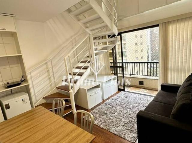 Flat para Aluguel com 1 quartos, 45 m² por R$ 3.700