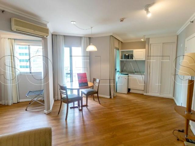 Flat para Aluguel com 1 quartos, 45 m² por R$ 3.300