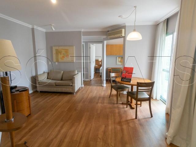 Flat para Aluguel com 1 quartos, 45 m² por R$ 3.300