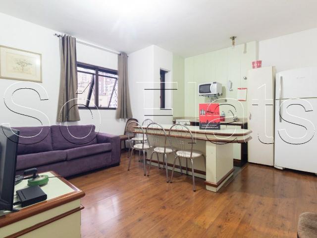 Flat para Aluguel com 1 quartos, 45 m² por R$ 1.810