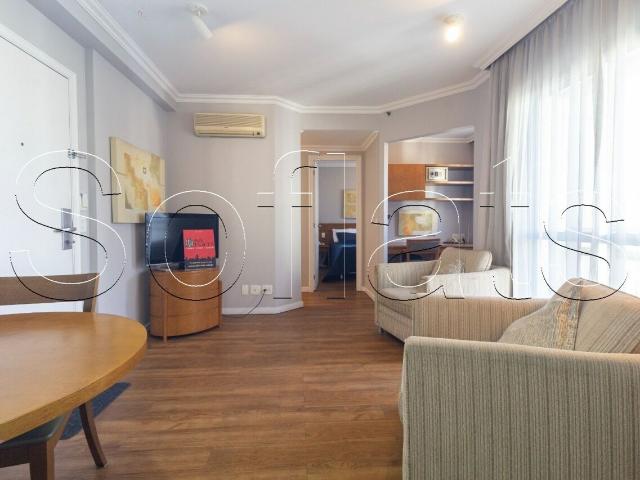 Flat para Aluguel com 1 quartos, 45 m² por R$ 2.900