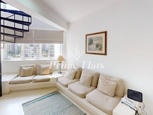 Flat para Aluguel com 1 quartos, 45 m² por R$ 4.500