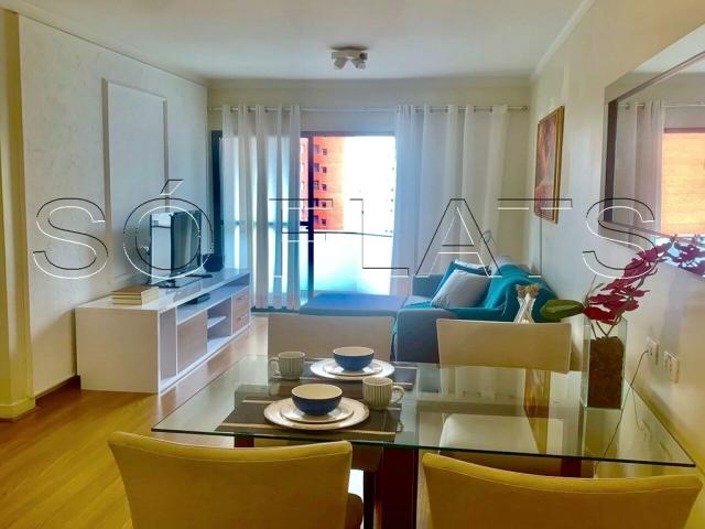 Flat para Aluguel com 1 quartos, 45 m² por R$ 4.900