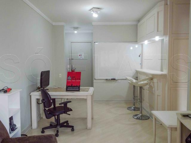 Flat para Aluguel com 1 quartos, 45 m² por R$ 5.600