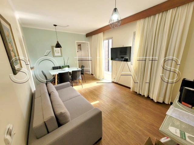 Flat para Aluguel com 1 quartos, 46 m² por R$ 3.500