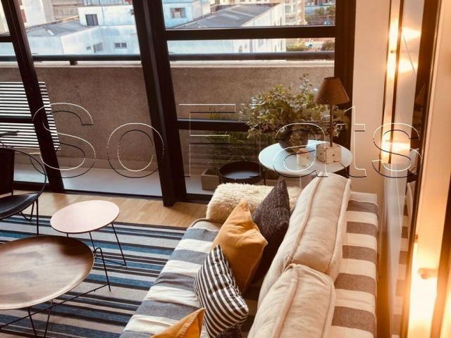Flat para Aluguel com 1 quartos, 46 m² por R$ 5.275