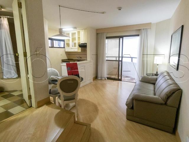 Flat para Aluguel com 1 quartos, 48 m² por R$ 3.431