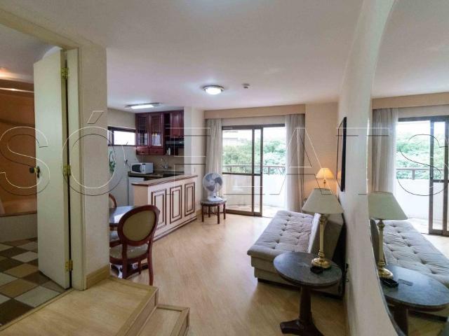 Flat para Aluguel com 1 quartos, 48 m² por R$ 3.678