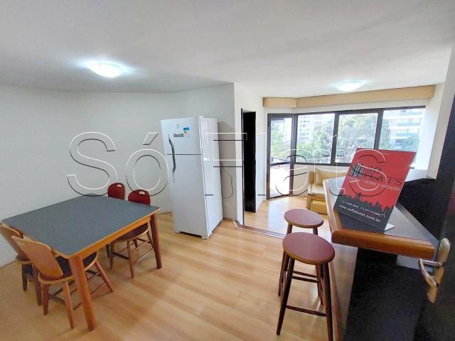 Flat para Aluguel com 1 quartos, 48 m² por R$ 3.100