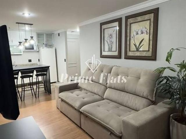 Flat para Aluguel com 1 quartos, 48 m² por R$ 3.380