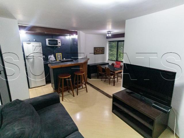 Flat para Aluguel com 1 quartos, 48 m² por R$ 2.700