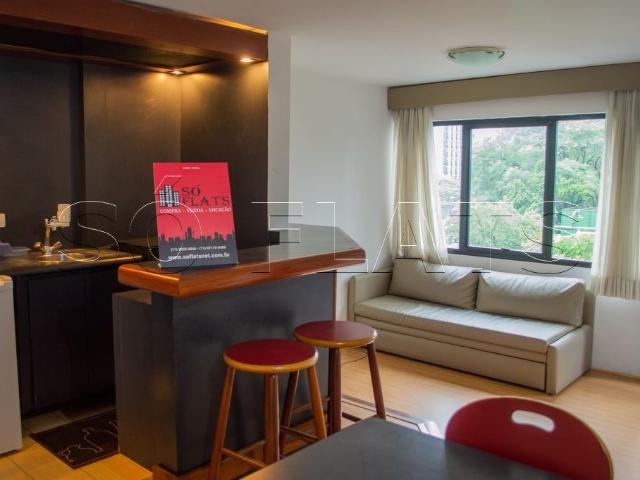 Flat para Aluguel com 1 quartos, 48 m² por R$ 2.800