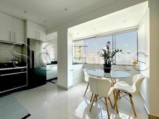 Flat para Aluguel com 1 quartos, 49 m² por R$ 6.000