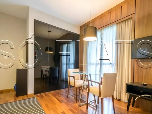 Flat para Aluguel com 1 quartos, 40 m² por R$ 3.800
