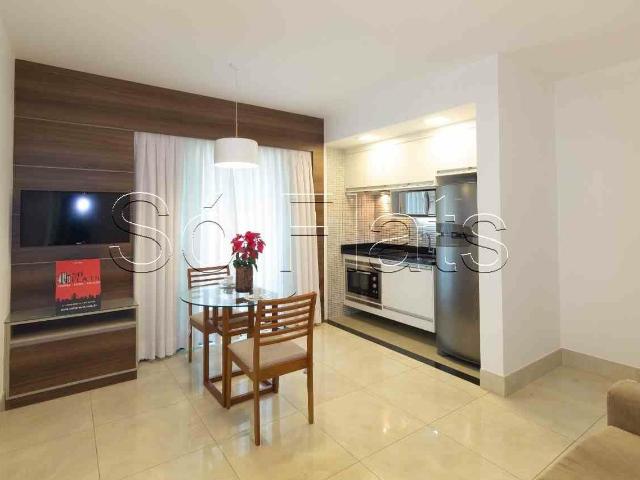 Flat para Aluguel com 1 quartos, 40 m² por R$ 3.903