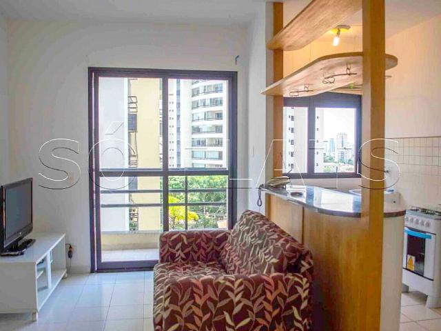 Flat para Aluguel com 1 quartos, 41 m² por R$ 2.800