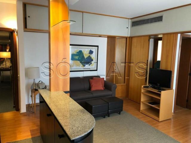 Flat para Aluguel com 1 quartos, 42 m² por R$ 3.494