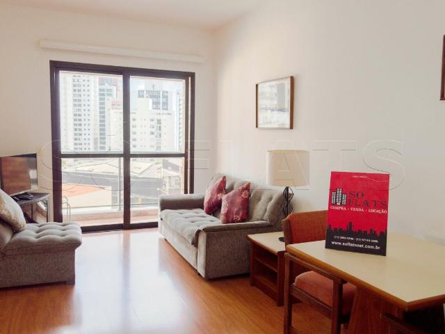 Flat para Aluguel com 1 quartos, 42 m² por R$ 3.500