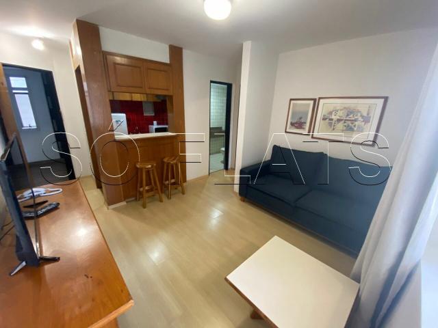 Flat para Aluguel com 1 quartos, 42 m² por R$ 3.780