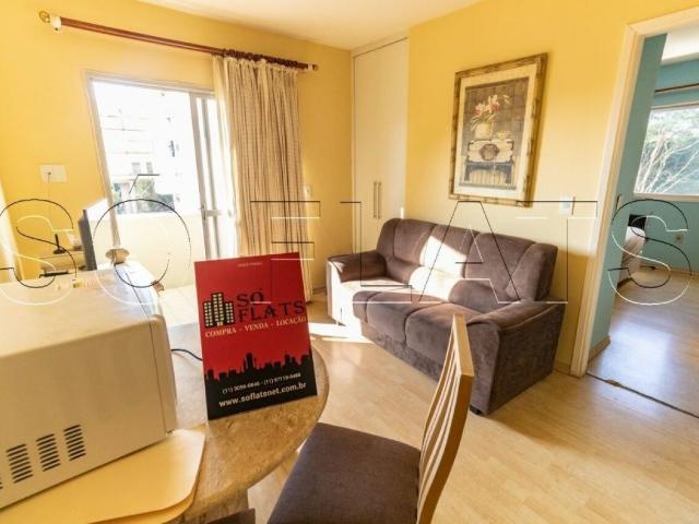Flat para Aluguel com 1 quartos, 42 m² por R$ 3.000