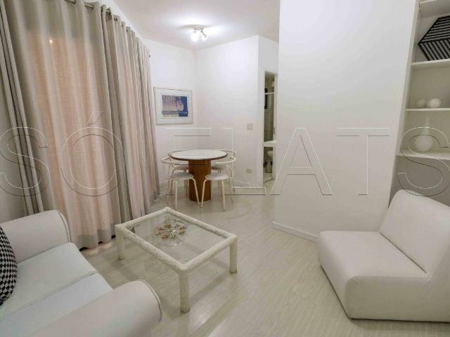 Flat para Aluguel com 1 quartos, 42 m² por R$ 3.100