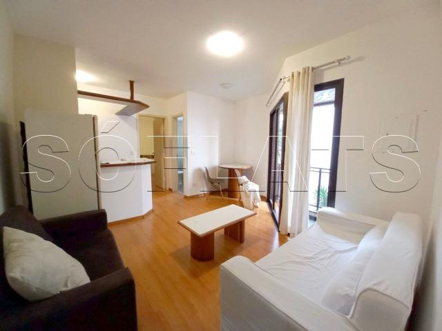 Flat para Aluguel com 1 quartos, 42 m² por R$ 3.100