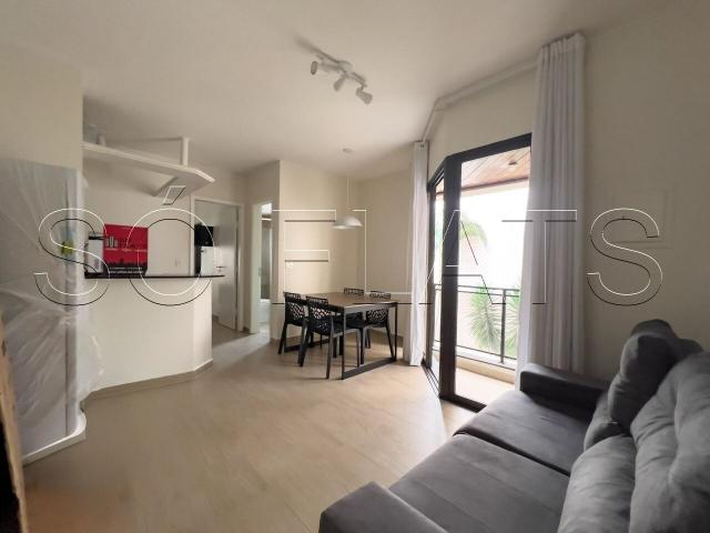 Flat para Aluguel com 1 quartos, 42 m² por R$ 3.100