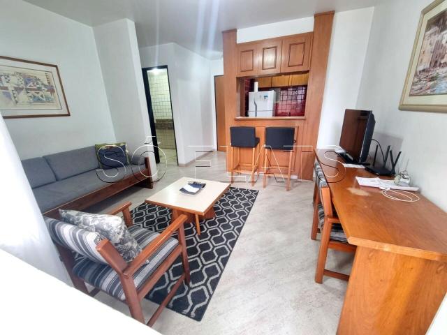 Flat para Aluguel com 1 quartos, 42 m² por R$ 3.200