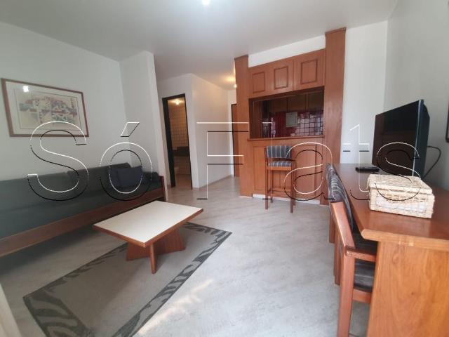 Flat para Aluguel com 1 quartos, 42 m² por R$ 1.820